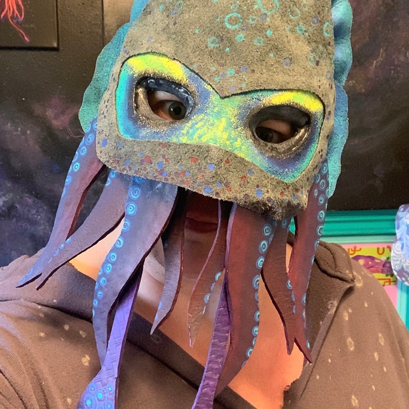 Squid Mask - Etsy
