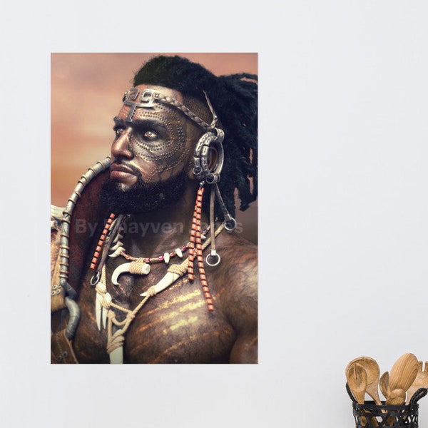 Tribal Poster - Etsy