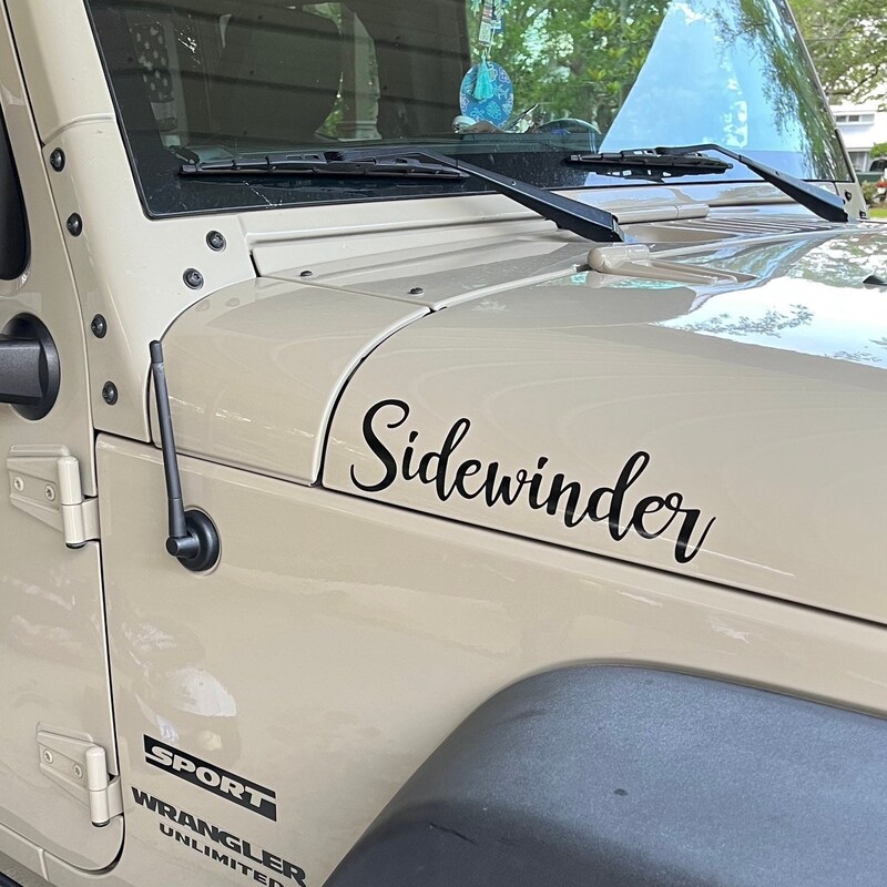 Jeep Hood Decal - Etsy