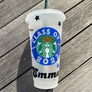 Class of 2024 Senior Starbucks High School College Graduation 24oz Cold ...