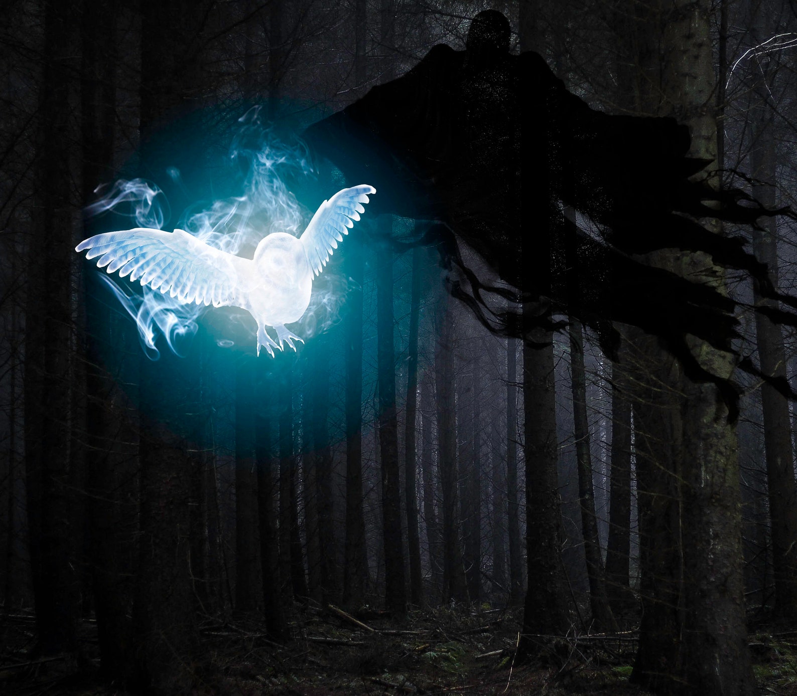 Owl Patronus PNG File for Photoshop - Etsy