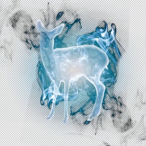 Doe Patronus PNG File for Photoshop - Etsy
