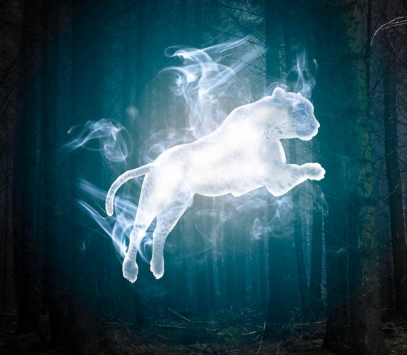 Panther Patronus archivo PNG para photoshop | Etsy