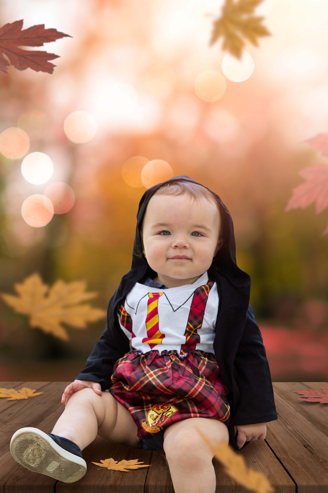 Fall Leaves Digital Background Photoshop Composite Photography Template ...