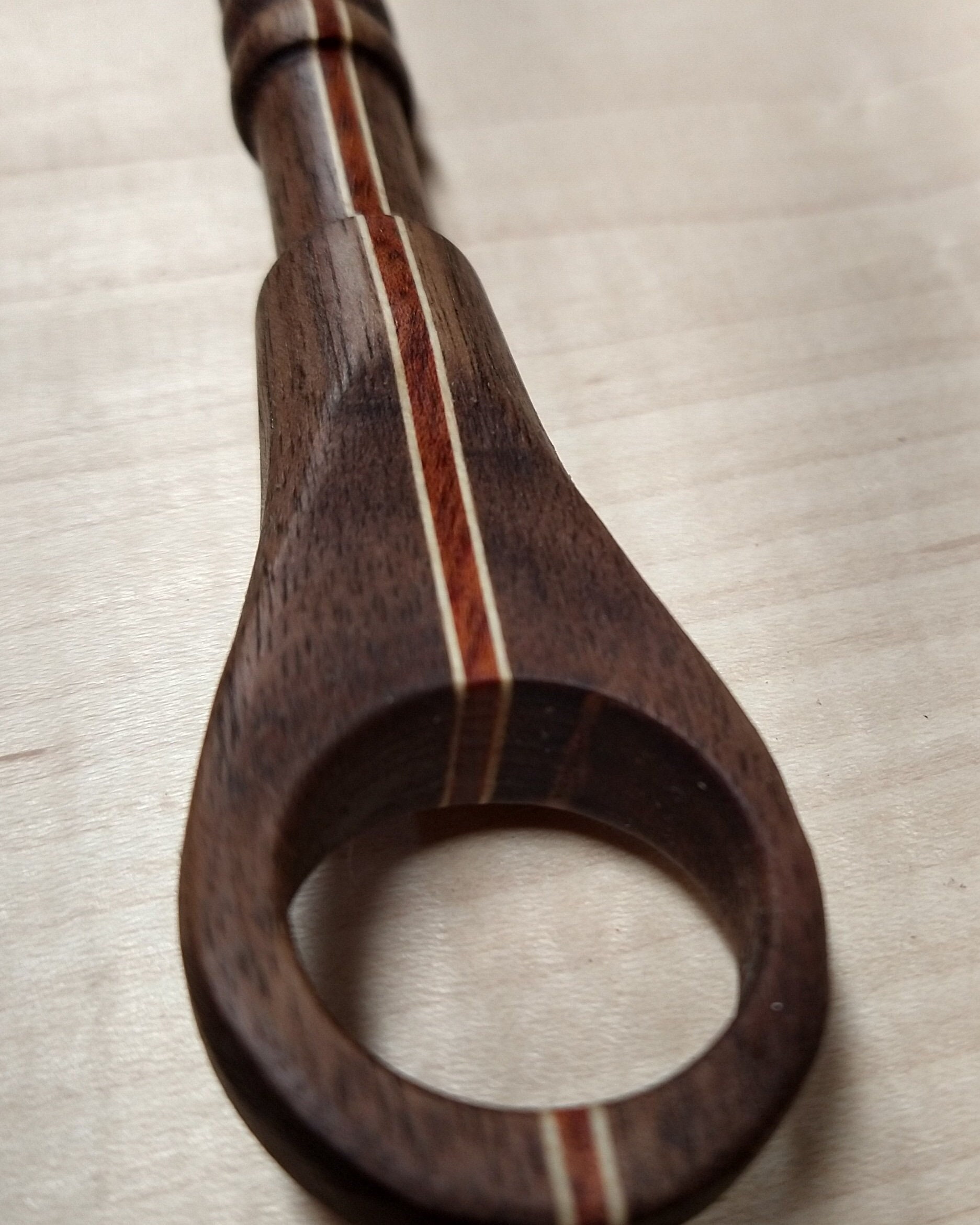 Exceptional Artisan Ring Distaff Hand Turned - Etsy