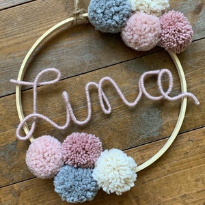 Circle of Names With Bobble - Etsy