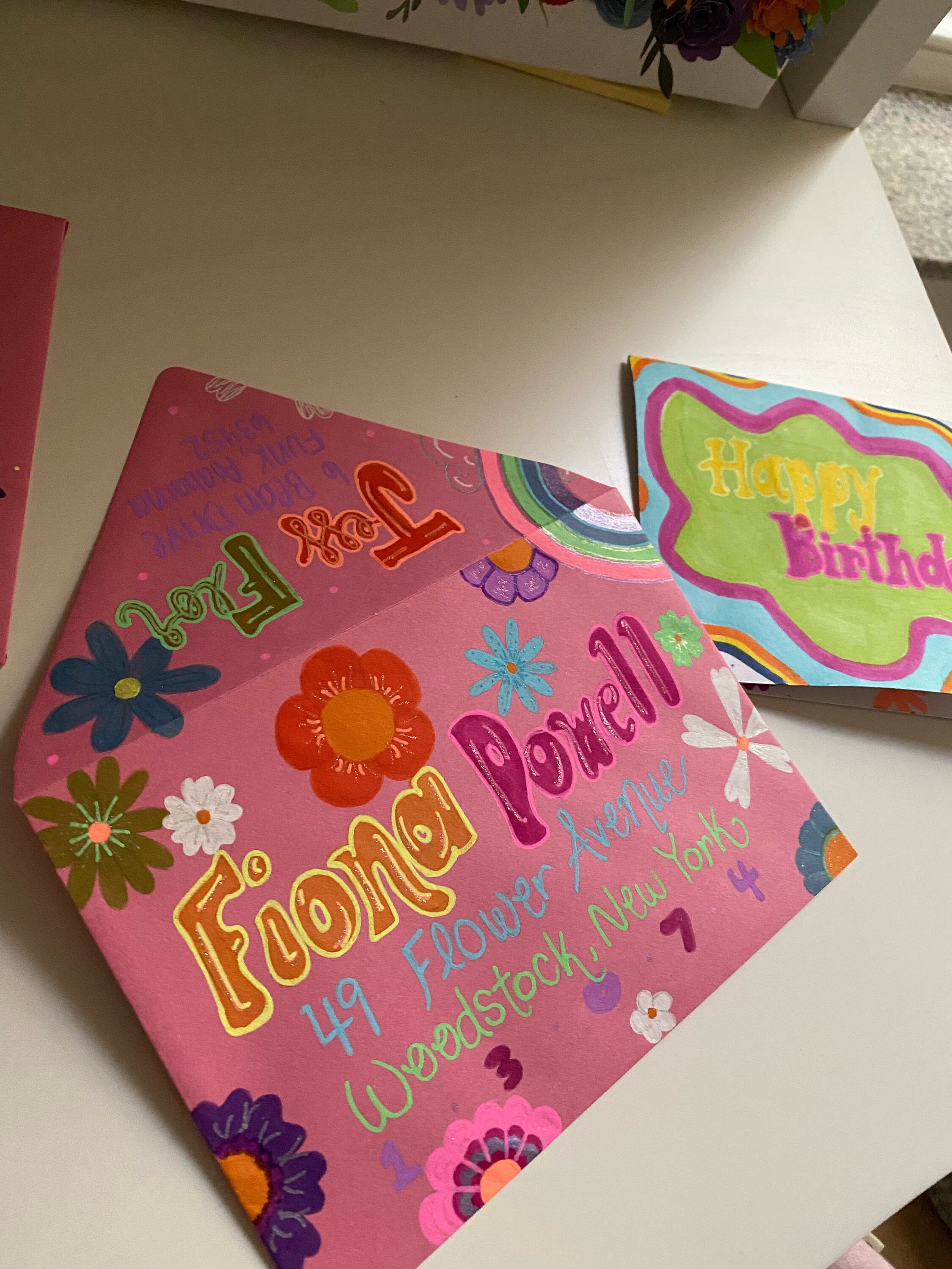 Custom Themed Cards/ Custom Envelopes/ Greeting Card/ Birthday ...