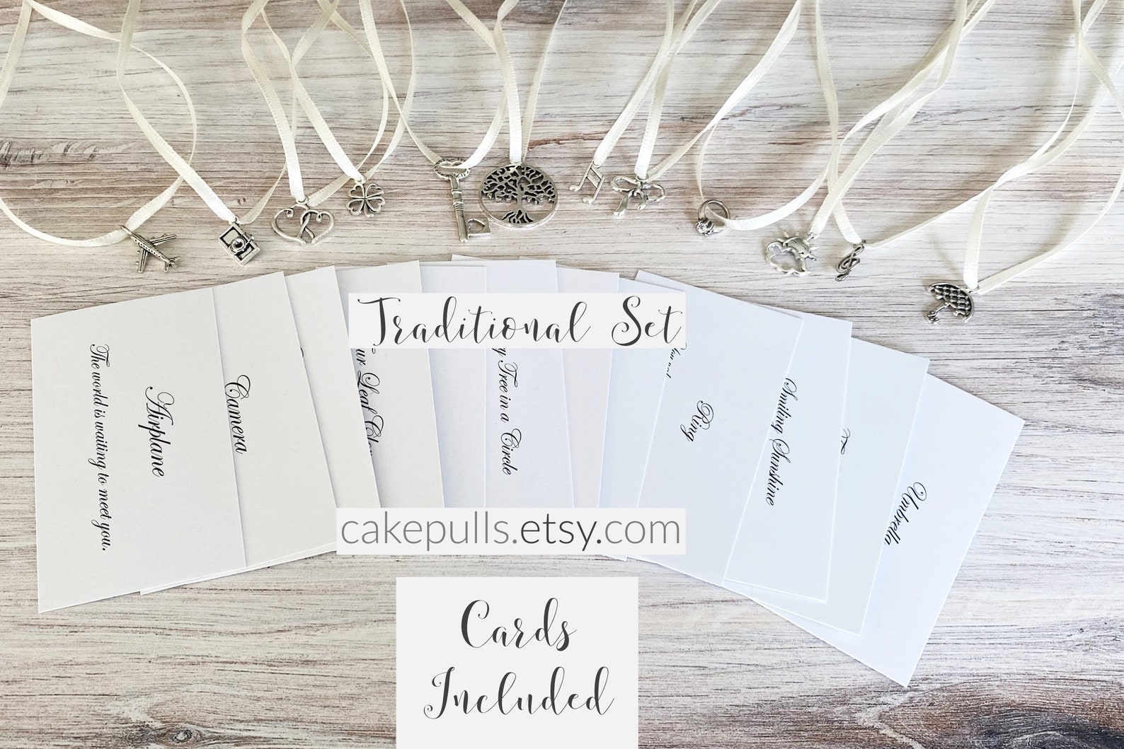 Cake Pulls 12 Traditional Priority Mail 12 Charms Traditional - Etsy