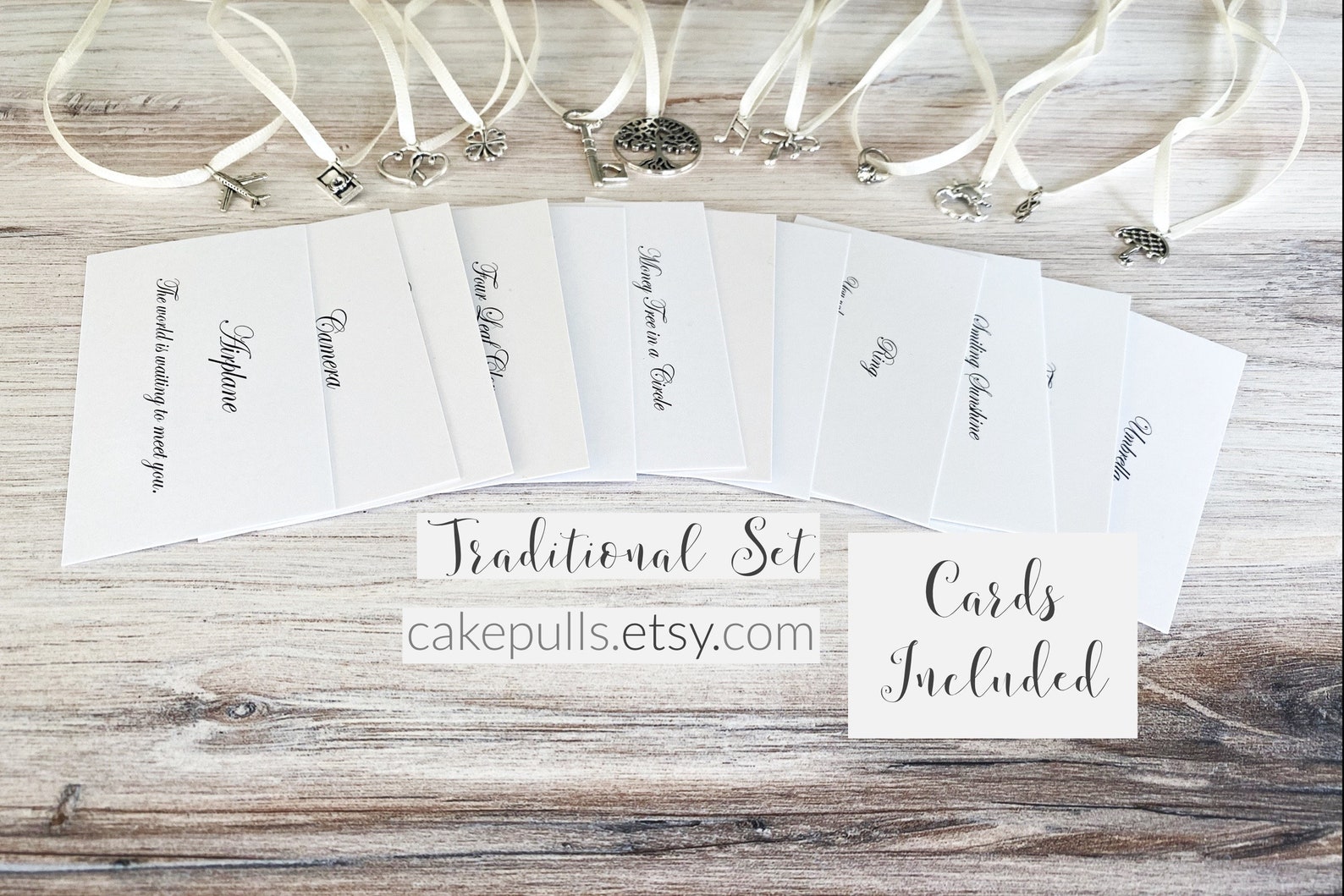 Cake Pulls 12 Traditional Priority Mail 12 Charms Traditional - Etsy