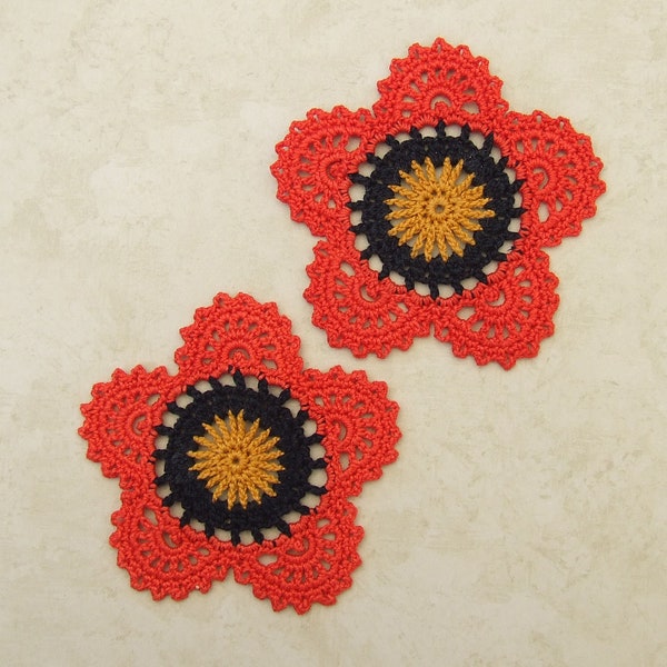 Poppy Applique - Etsy