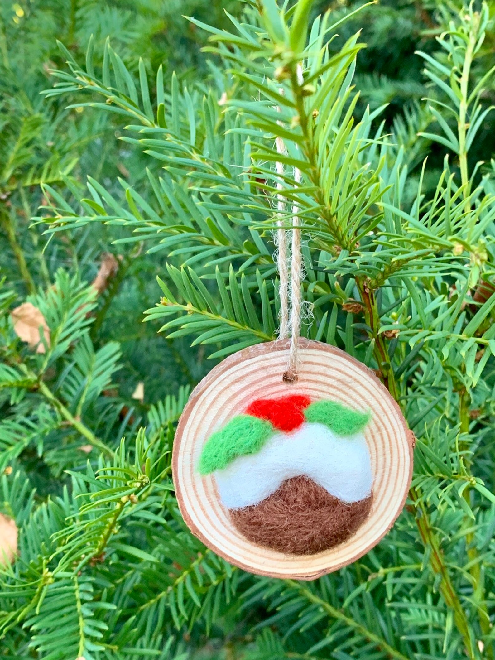 Set of Four Tree Decorations - Etsy