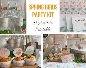 Complete Party Template Kit, PDF Files, Start Your Own Printable Party ...