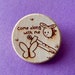 Adventure Time Wood Pin - Etsy