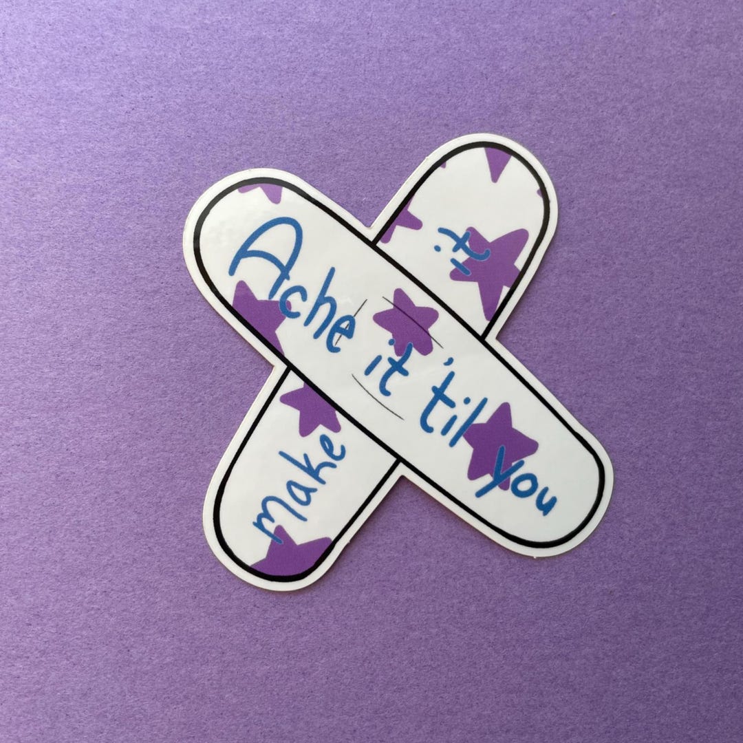 Stardust Clear Sticker - Etsy