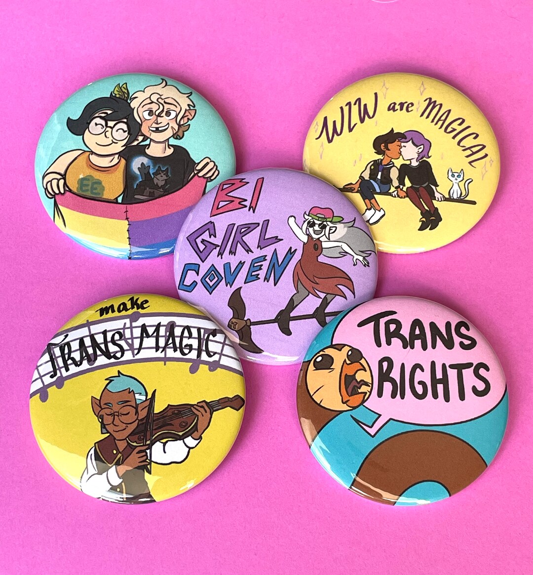 TOH Pride Buttons - Etsy