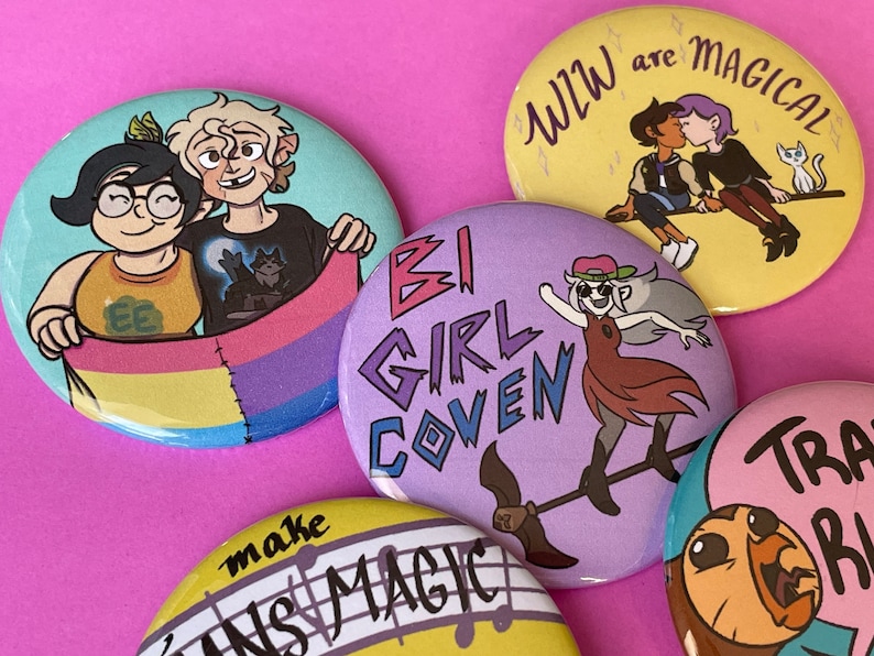 TOH Pride Buttons - Etsy