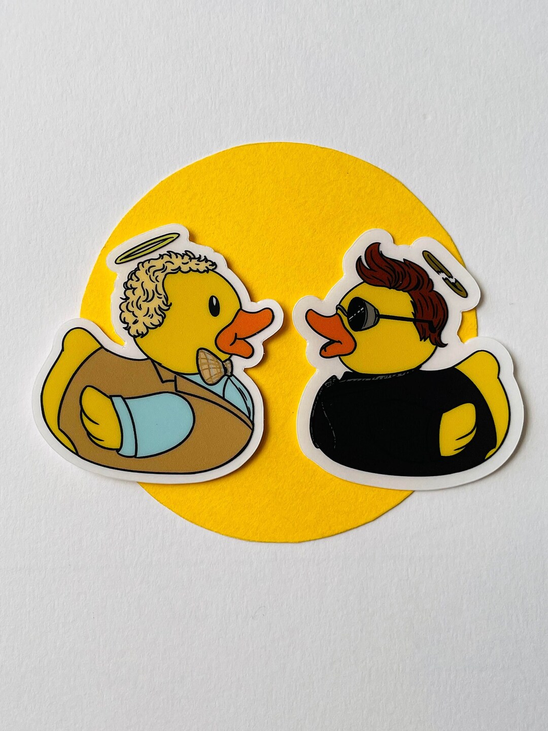 Good Omens Duckies Sticker Set - Etsy