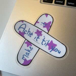 FOB Stardust Clear Sticker - Etsy