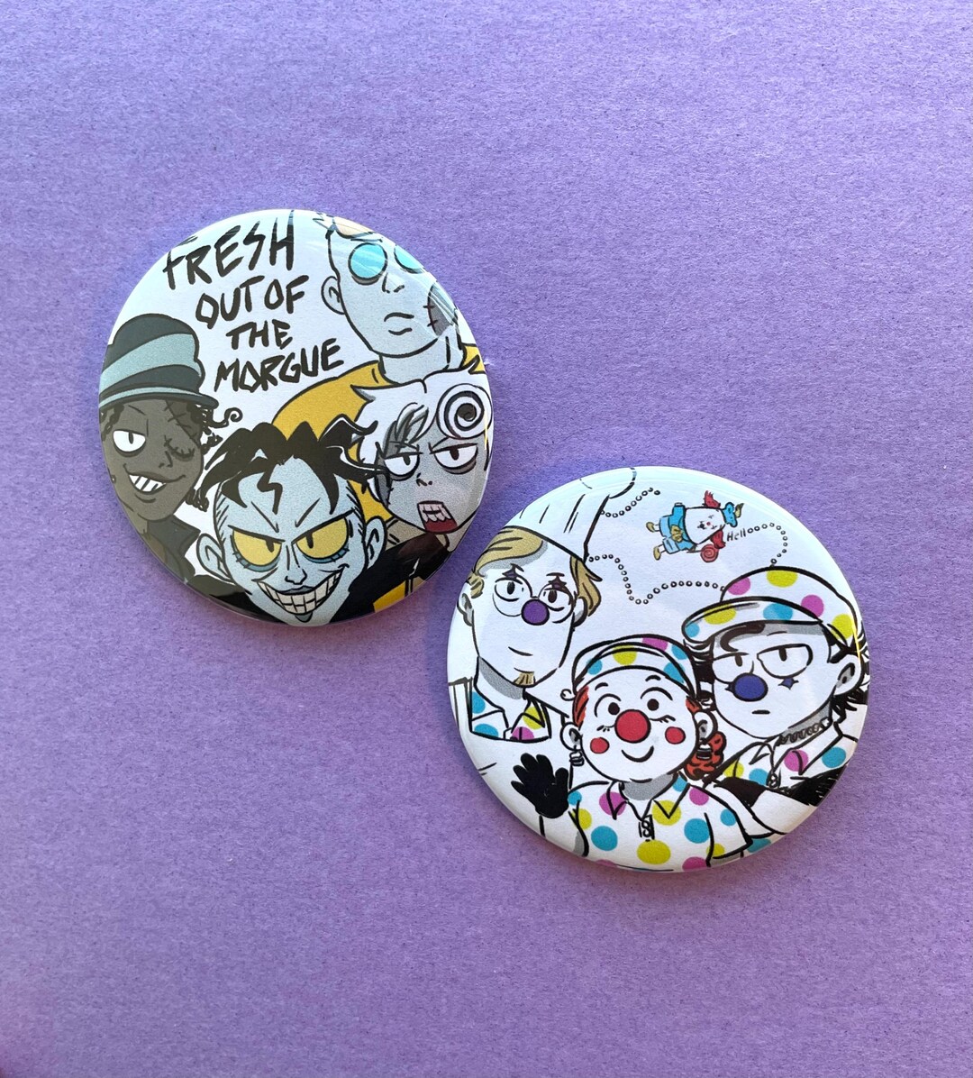Bigtop Burger Buttons - Etsy
