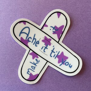 FOB Stardust Clear Sticker - Etsy