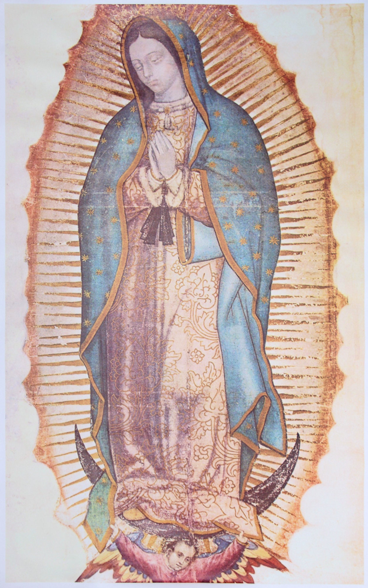Nuestra Señora de Guadalupe Tilma por Magnoli Props | Etsy