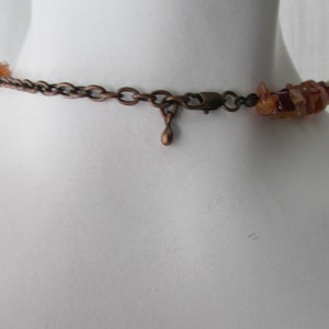 Necklace Vintage Stones Carved Carnelian One of a Kind Costume Jewelry ...