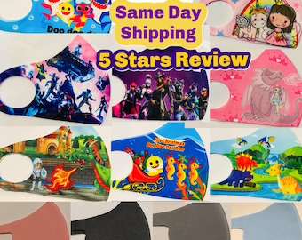 Washable Stretchy Face Mask Breathable Unique Flower Design | Etsy