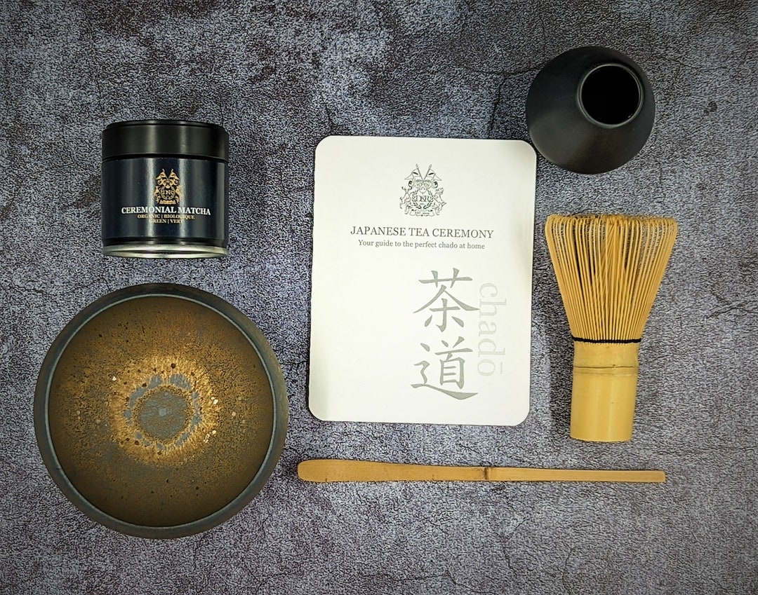 Japanese Tea Ceremony Set (with Ceremonial Grade Matcha) for Festivals ...