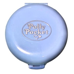 Vintage Polly Pocket Playset skating Party Periwinkle Circle Compact ...