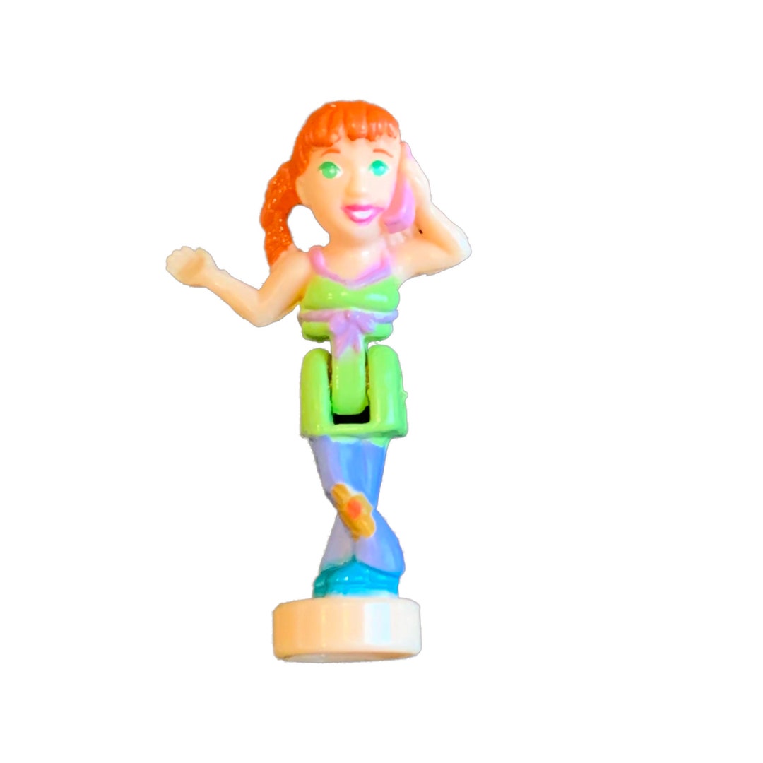 Vintage Polly Pocket Replacement Figure lea Doll 46 mobile Phone Hot ...