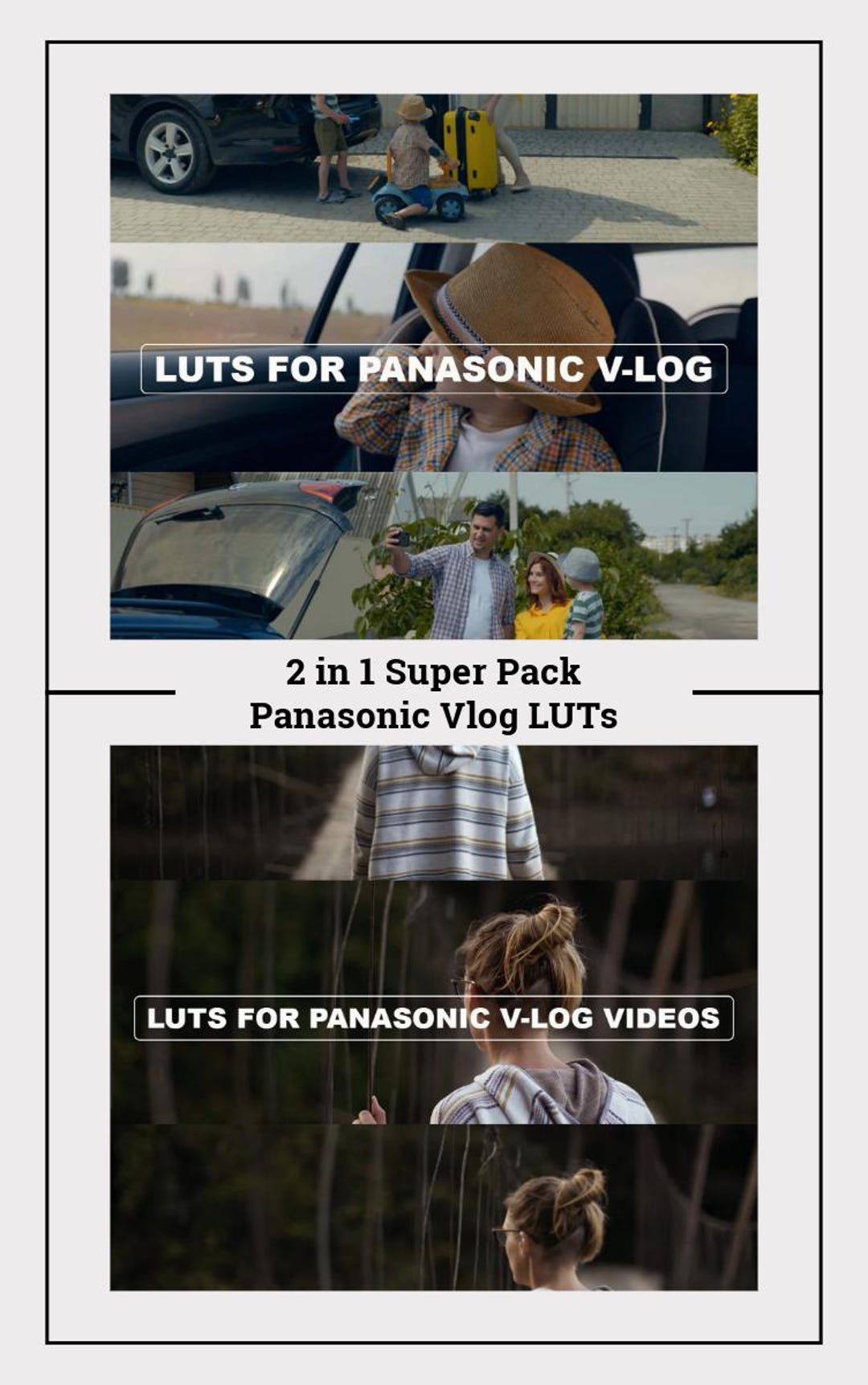 10 Cinematic Luts for Panasonic V-log | .CUBE Luts for GH5, GH6, S5 ...