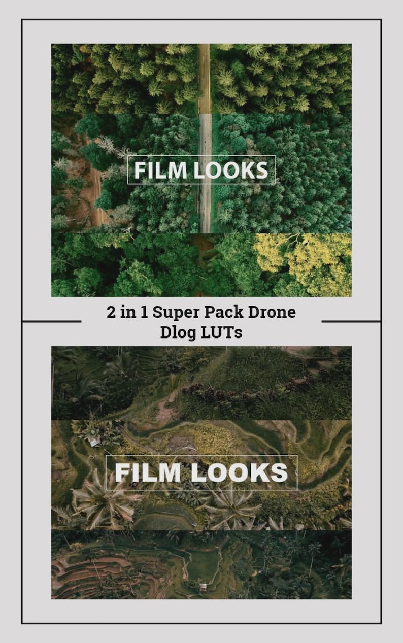 DJI Drones DLOG Luts Pack – 20 Cinematic Aerial Video Presets + Website ...