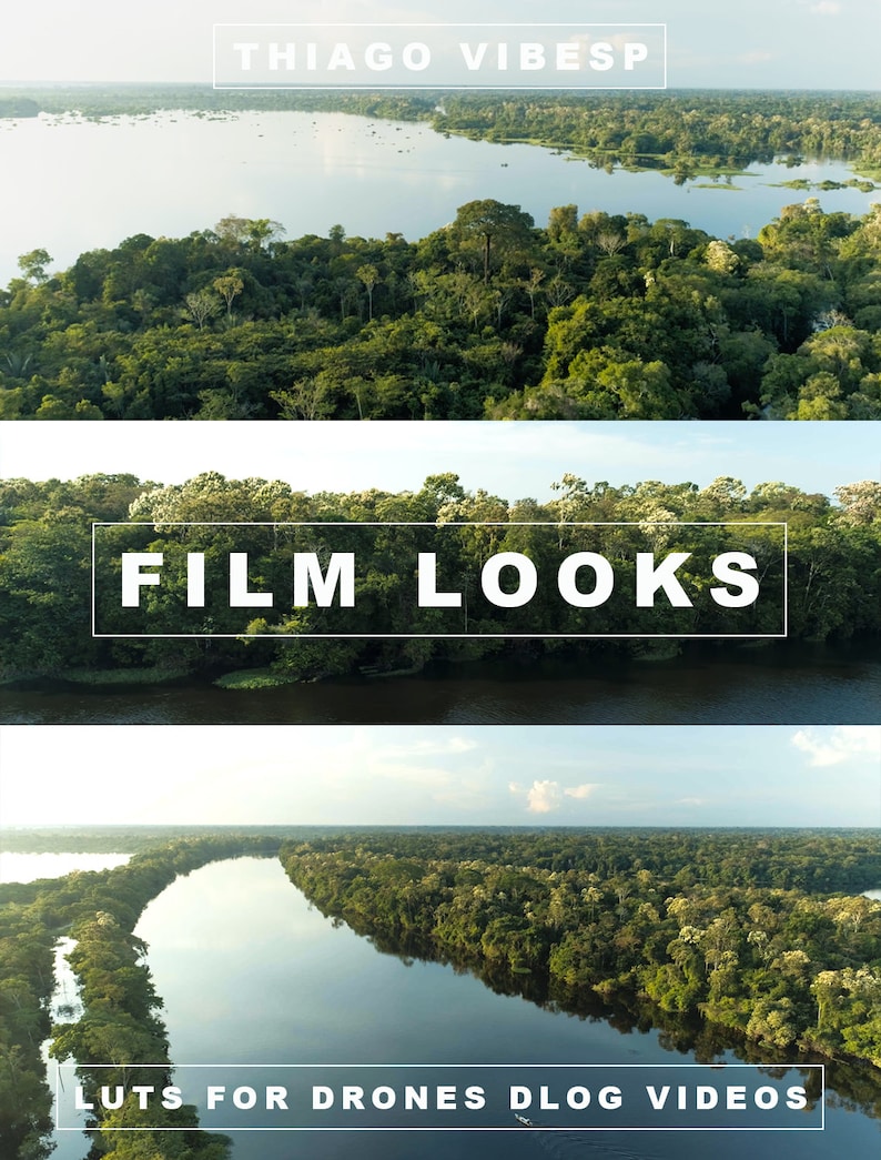 DJI D-log Luts | Cinematic Drone Footage Color Grading - Etsy