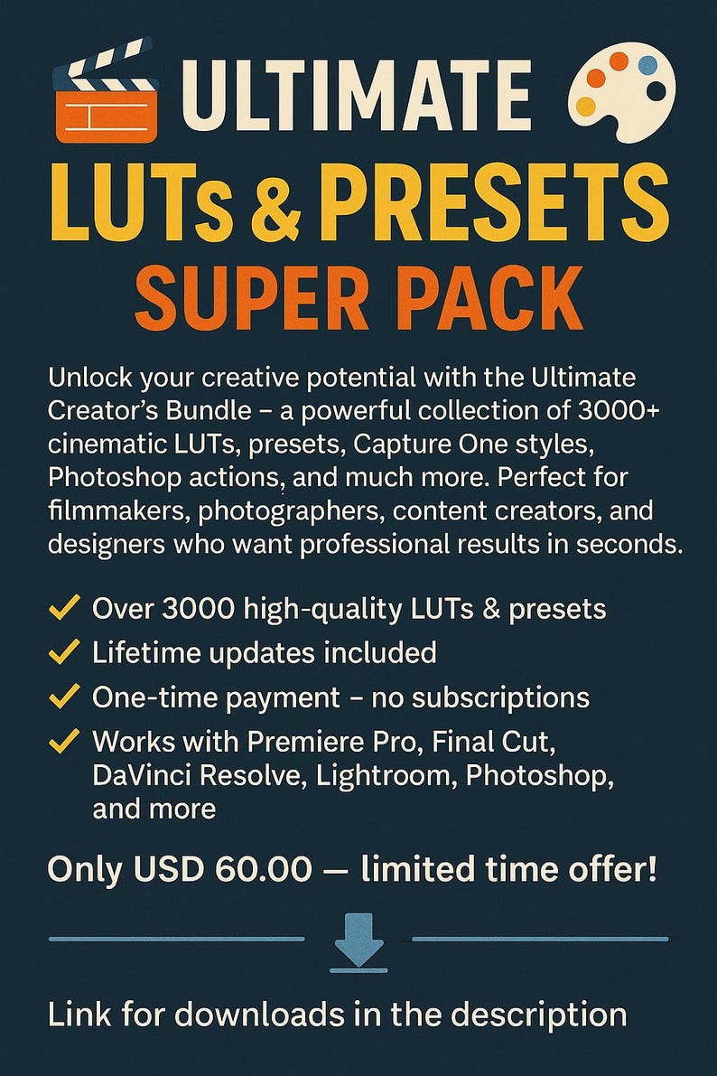 High-quality Luts for RED Cameras | Perfect for Davinci Resolve ...