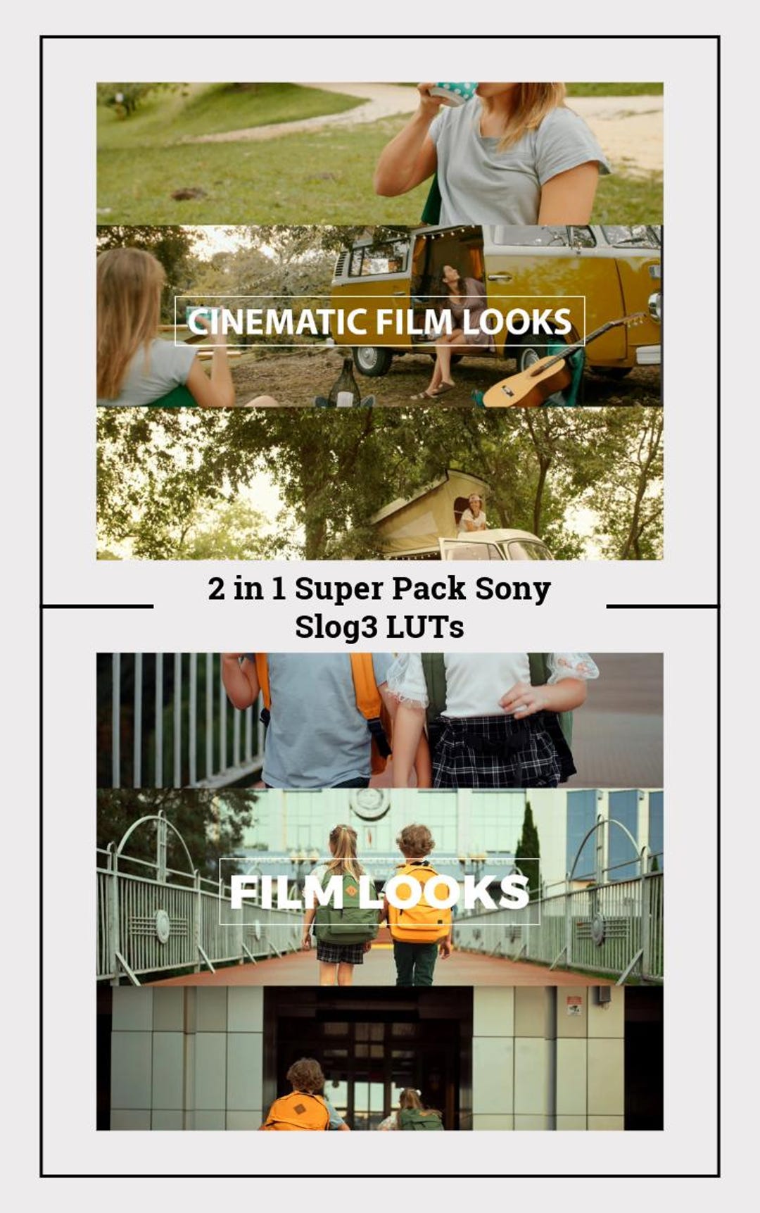Cinematic Luts for Sony S-log3: Film Look Color Grading (digital ...