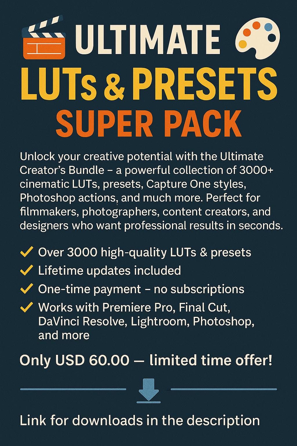 Professional Sony S-log Luts for Premiere Pro | Perfect for Filmmakers ...