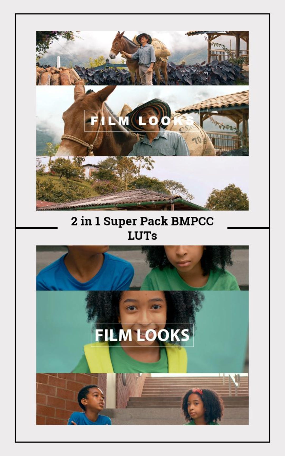 BMPCC 4K & 6K Luts: Cinematic Color Grading Presets - Etsy