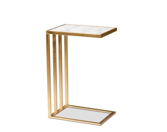 Marble C Table | Etsy