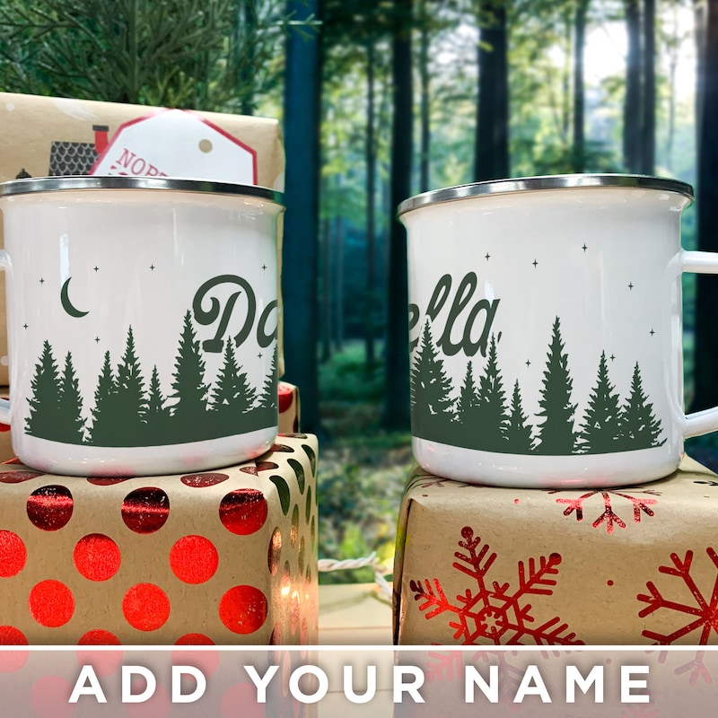 Kids Name Camping Mug - Etsy