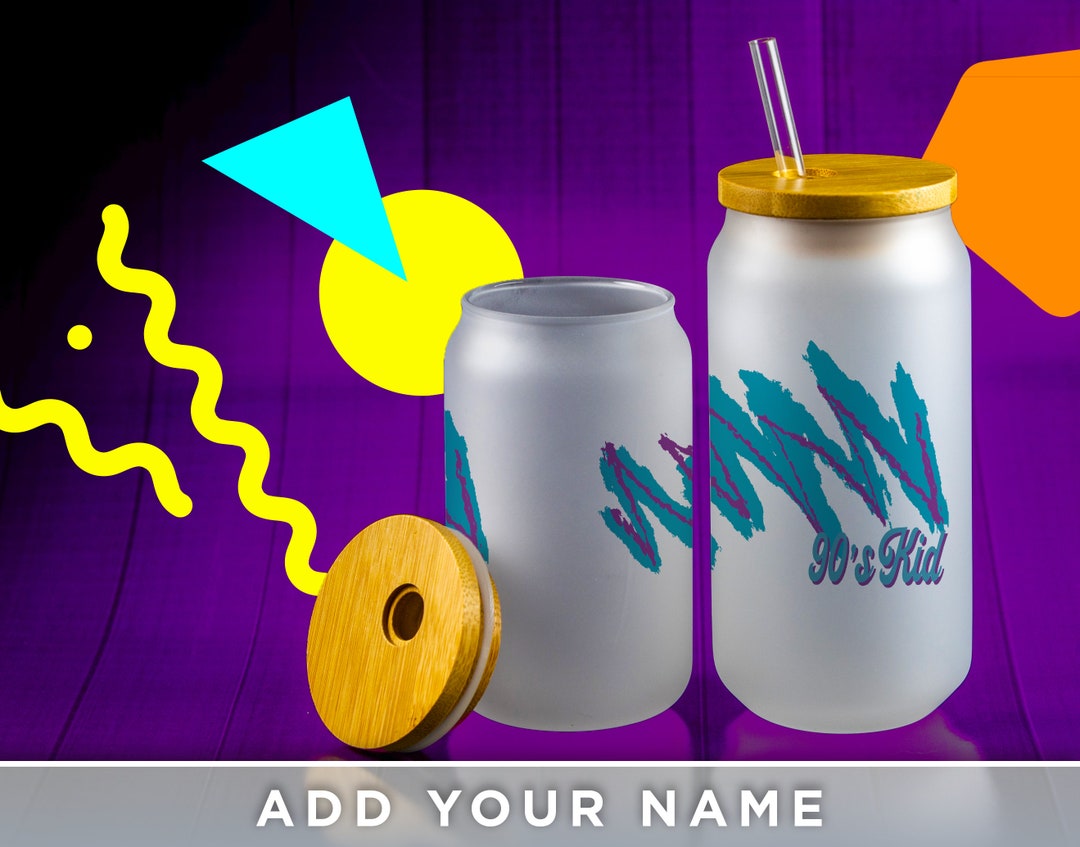 Custom Retro- 90's Cup, Custom Soda Cans Mugs, Custom 90's Kid Glass - Etsy