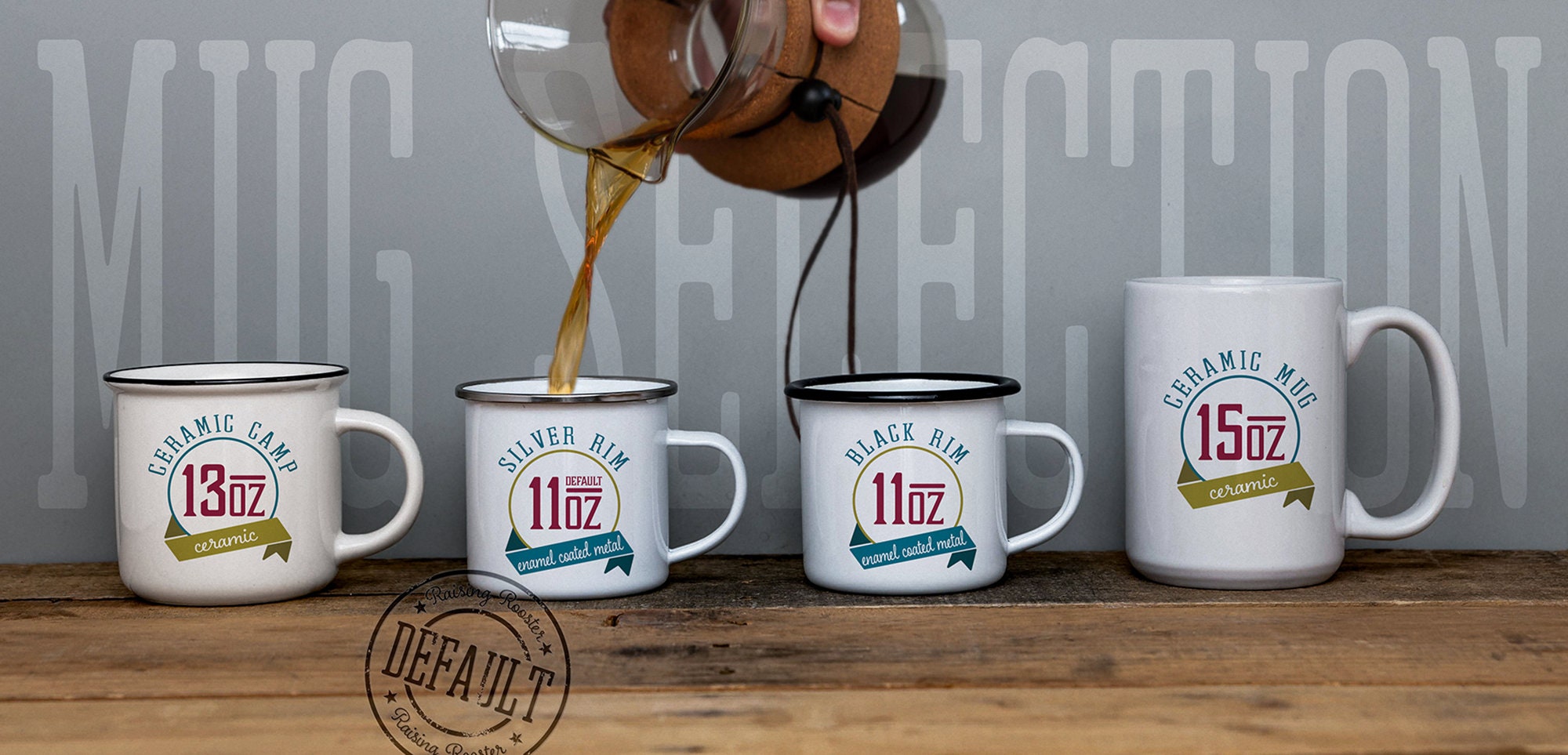 Campfire Name Tag Design Mug | Etsy