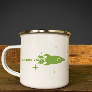 Personalized Rocket Destination Campfire Mugs - Etsy