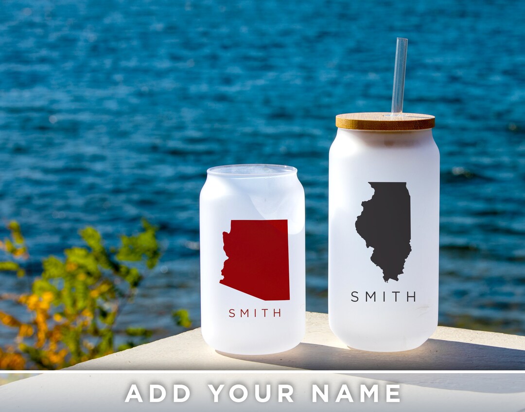 Custom Soda Can Mug, Personalized Iced Coffee Mug - Long Distance ...