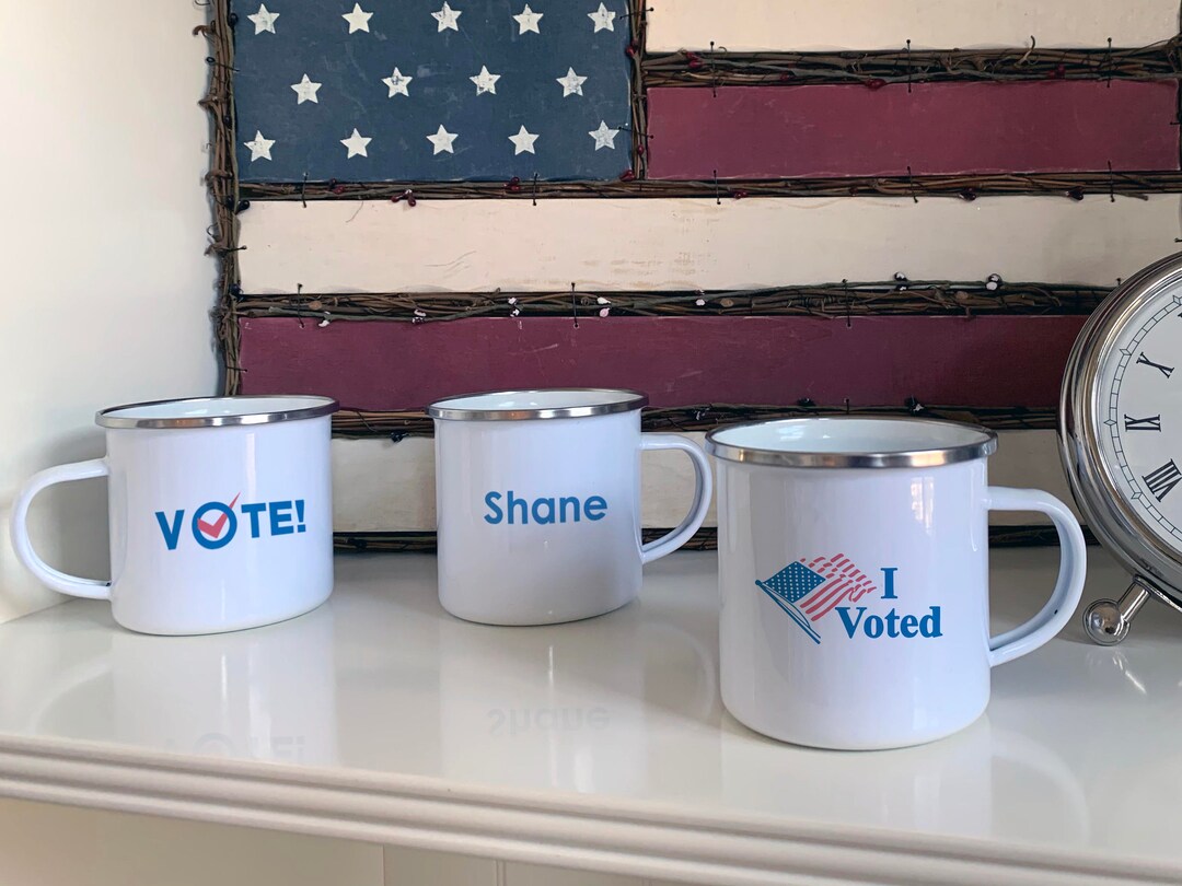 Personalized Voting Campfire Mugs - Etsy