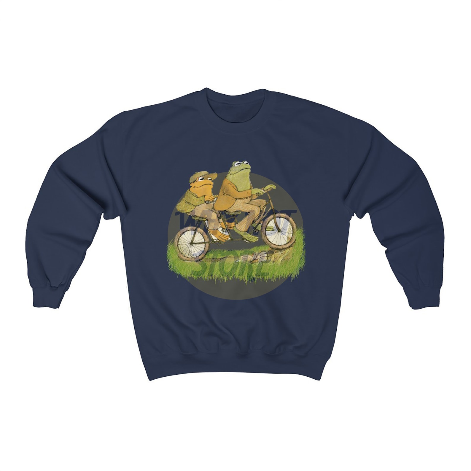 Frog and Toad on the Bike Funny Gift Unisex Heavy Blend - Etsy