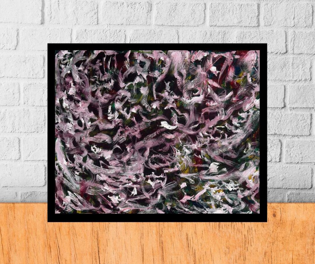 Abstract Art Print Titled: the Senses - Etsy