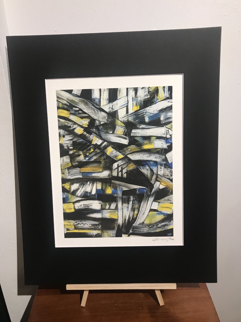 Abstract Art Print Titled: Power of Three-16x20 Mat Size - Etsy