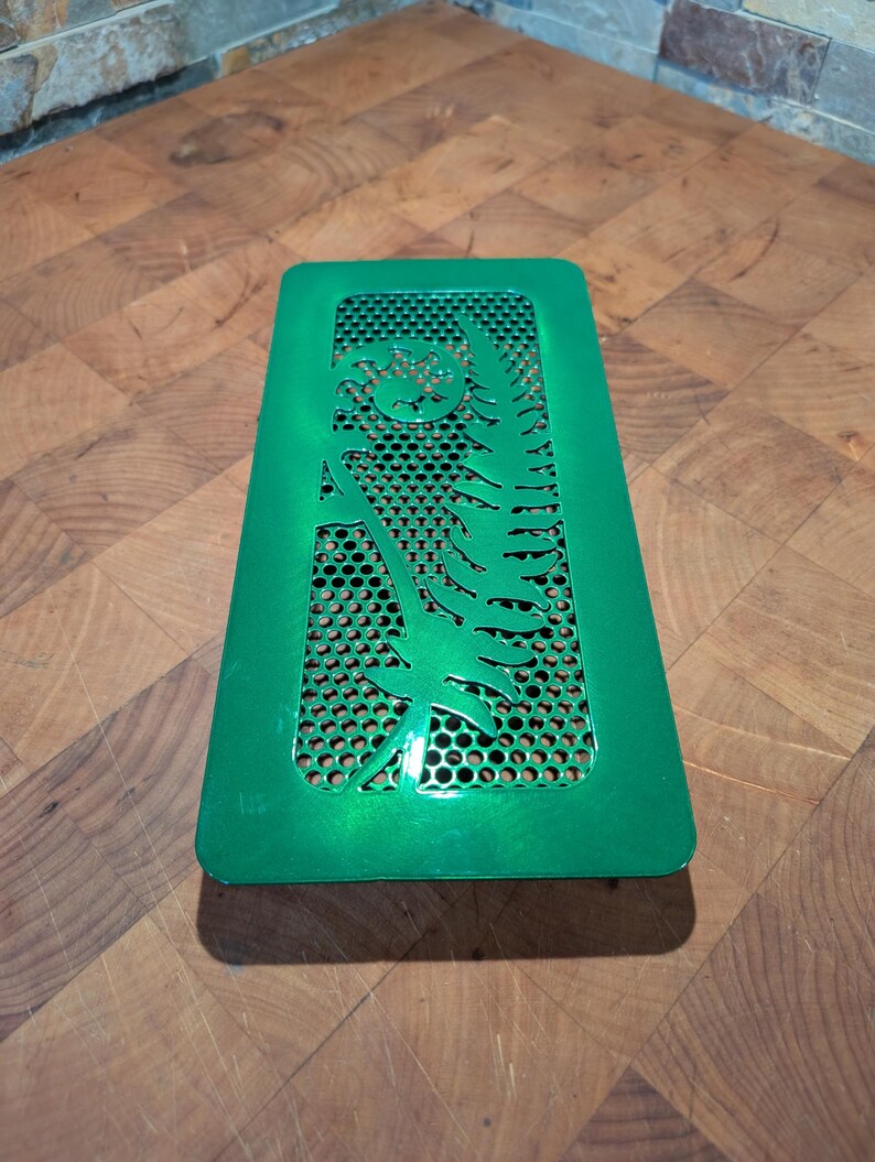 Fiddlehead / 4 X 10 Custom Heating Vents / Powder Coated Metal Floor ...