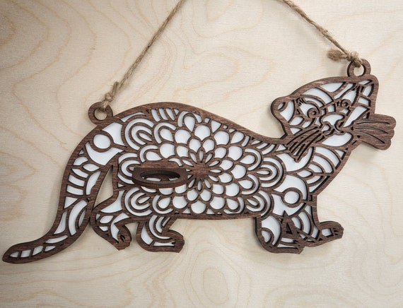 Double File Laser Cut Mandala Ferret Plant Propagation - Etsy