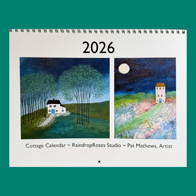Cottage Wall Calendar for 2026, 8-1/2 X 11 - Etsy